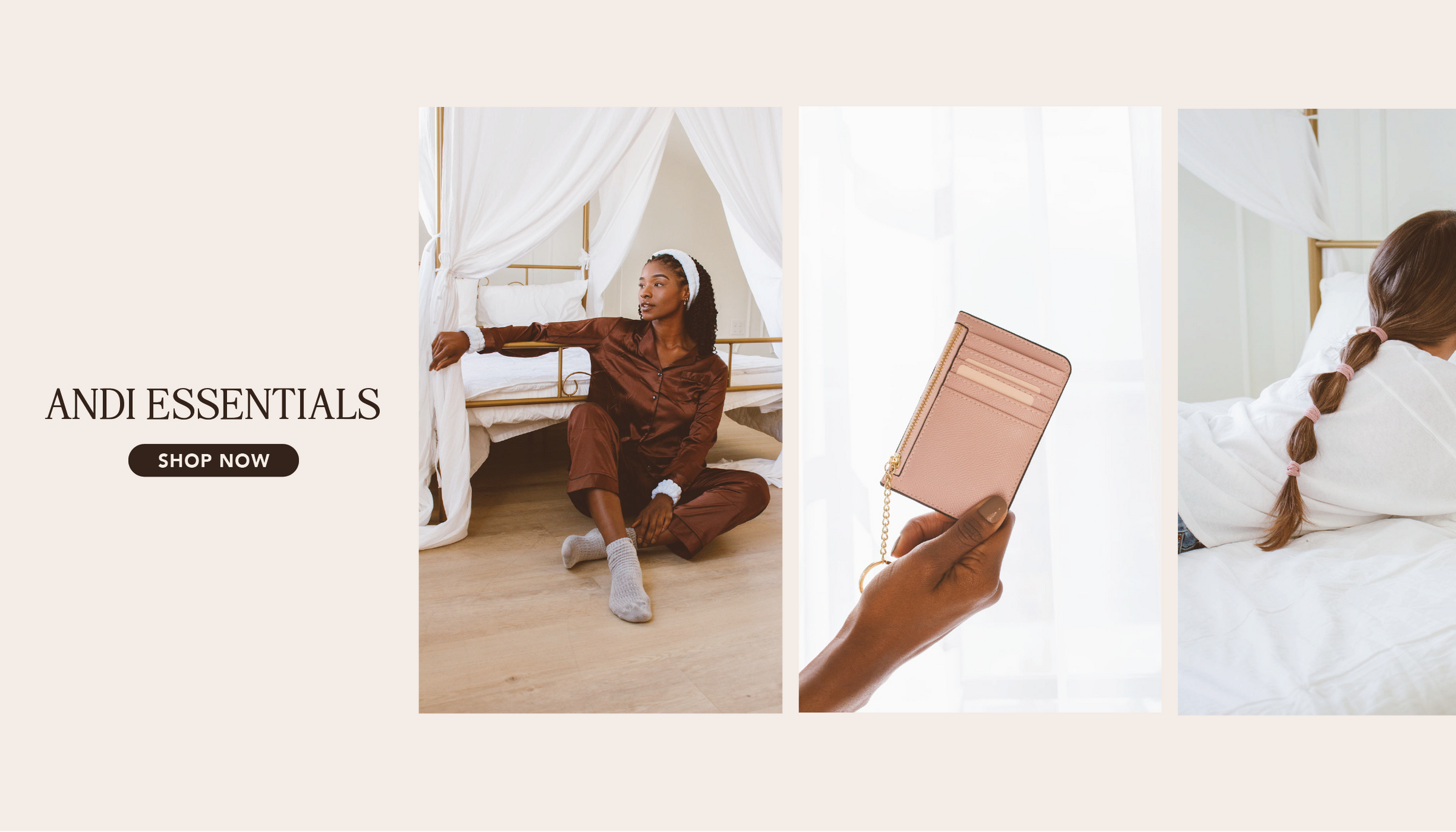 Shop ANDi accessories | Scrunchies, Apple watch bands, Clips – ANDI