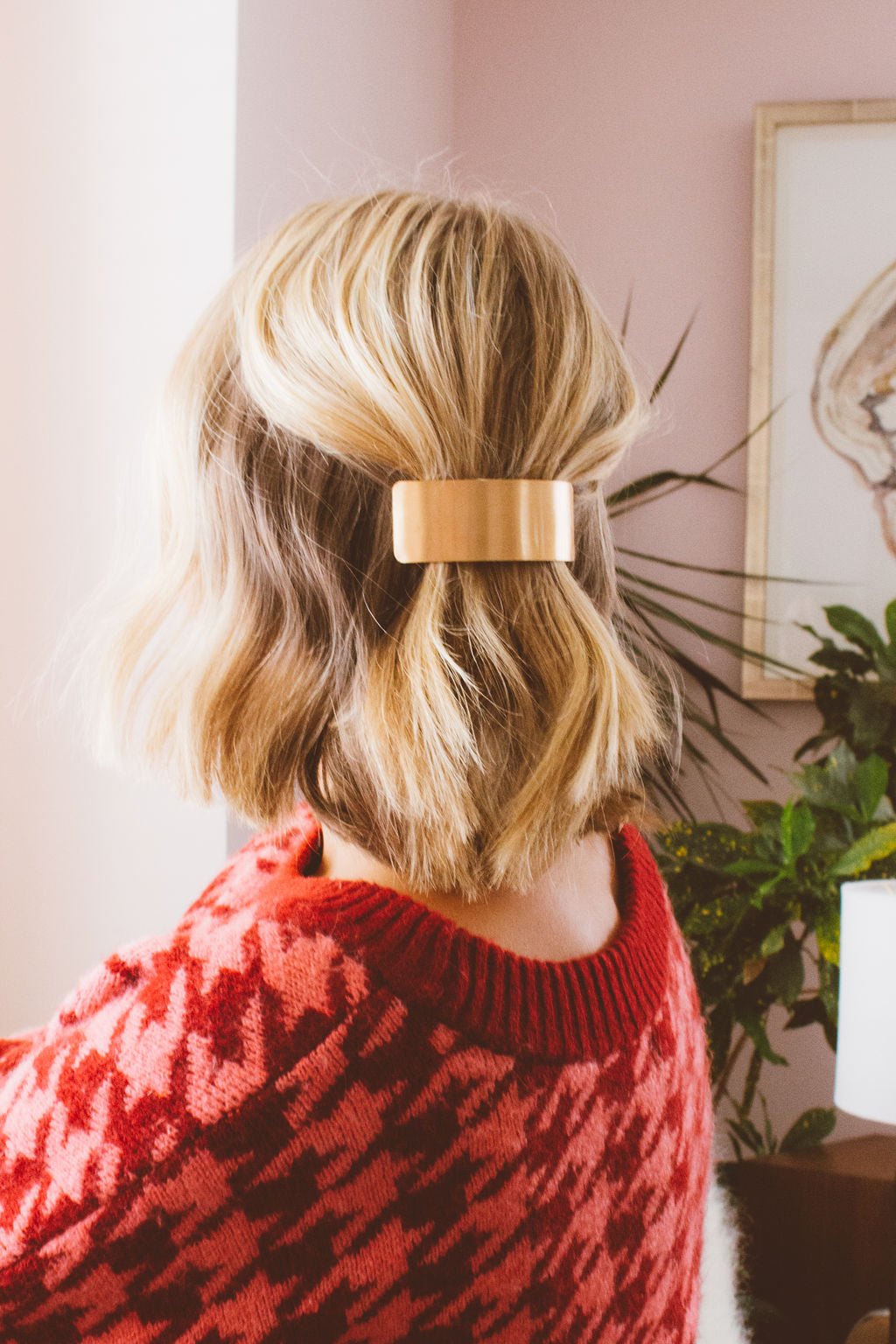 Brushed Bronze Bar Clip – ANDI