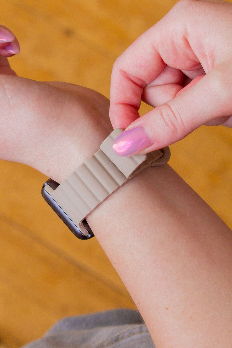 Desert Tan Magnetic Loop Watch Band – ANDI