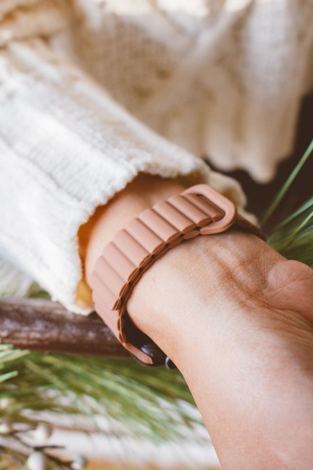 Fawn Brown Magnetic Loop Watch Band – ANDI